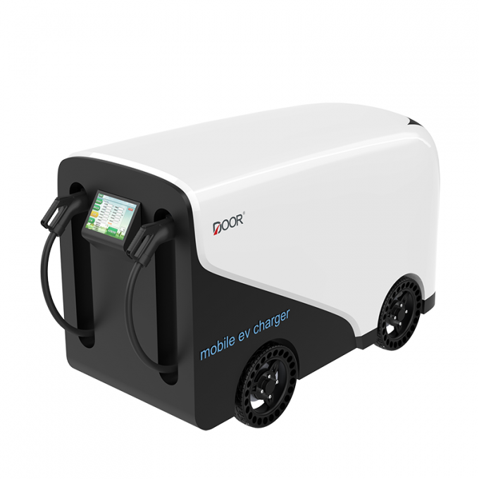 100Kw Autonomous Car Charging Station Bidirectional Mobile EV Charger Robot