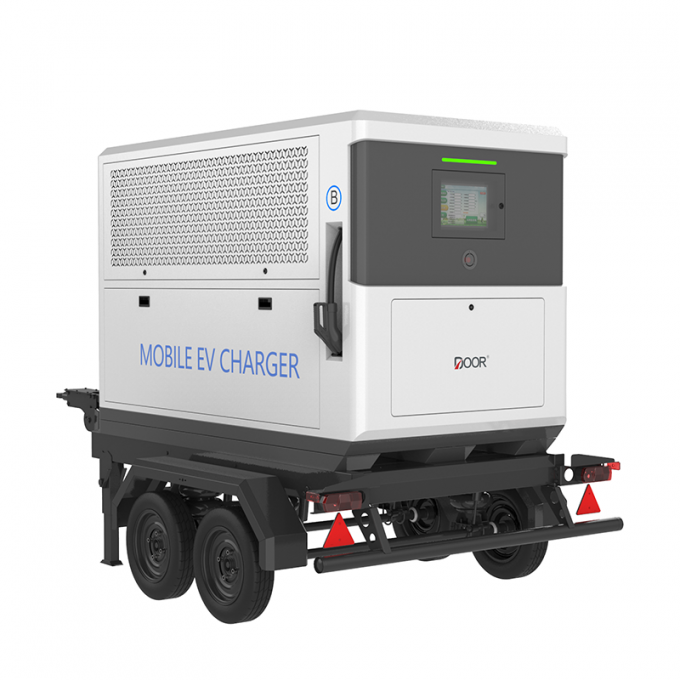 250A 210KWH Mobile Electric Car Chargers CCS1 CCS2 Portable Emergency ...