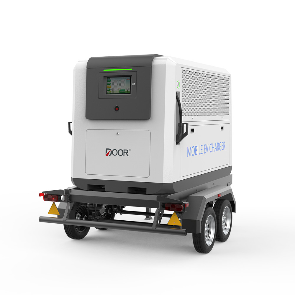 100KW Mobile EV Charging Station 250A Portable Emergency EV Charger For ...